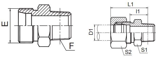 China Custom DIN Fittings Port Styles Manufacturers, Suppliers ...